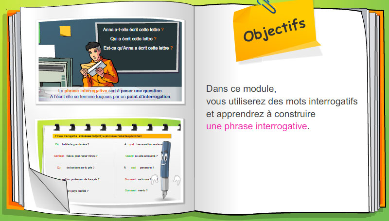 TICs en FLE: Grammaire : trois modules de formation en ligne