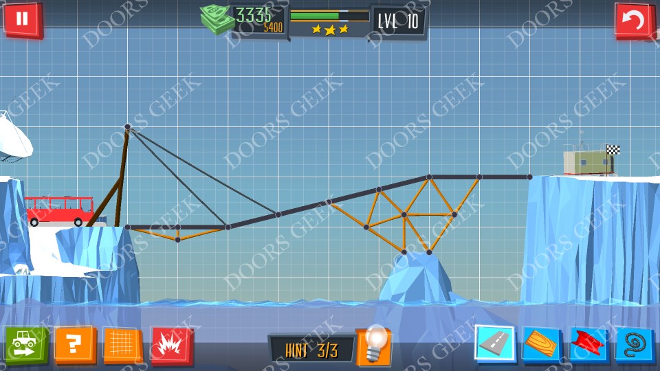 Build a Bridge! Level 10 ~ Doors Geek