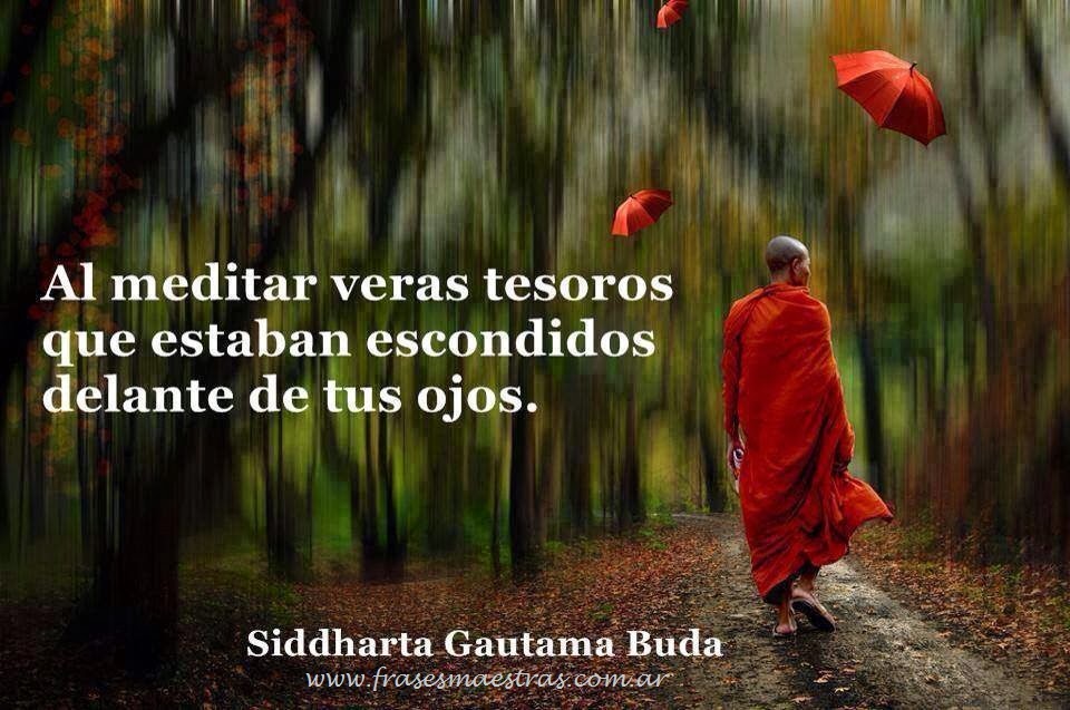 Frases Célebres: Al Meditar - Buda