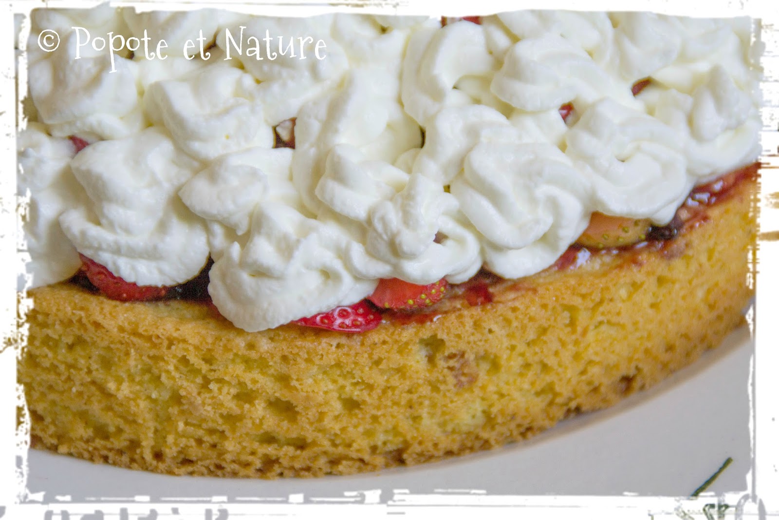 Popote et Nature: Un sablé gourmand aux fraises pour la fête des mamans