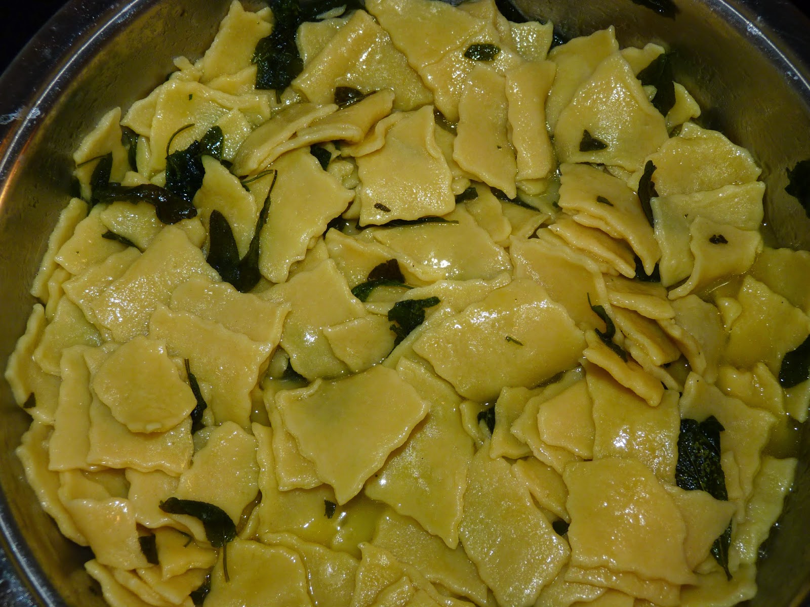 The Next 15000 Days: Pasta alla salvia