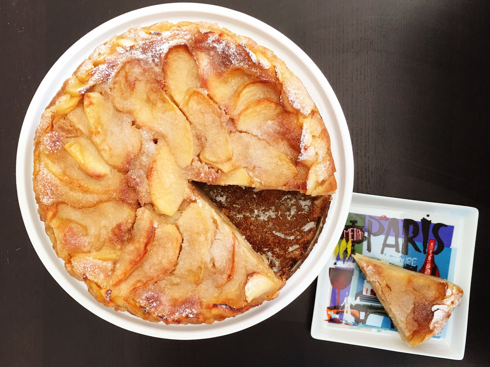 Fueling with Flavour: Gateau aux Pommes de Normandie - Normandy Apple Cake