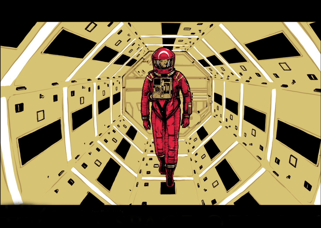 INSIDE THE ROCK POSTER FRAME BLOG: Godmachine 2001: A Space Odyssey ...