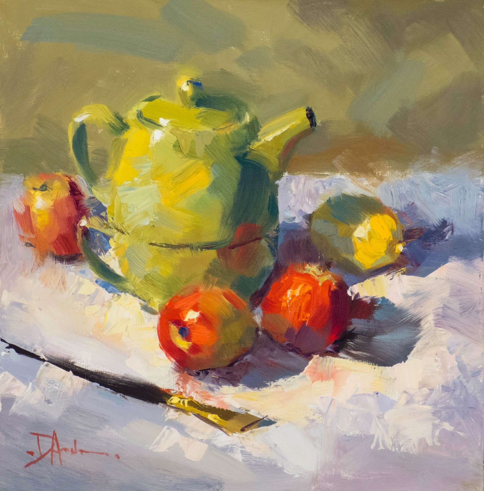 Darrell Anderson's Paintings, Marker Drawings and Prints: 2018