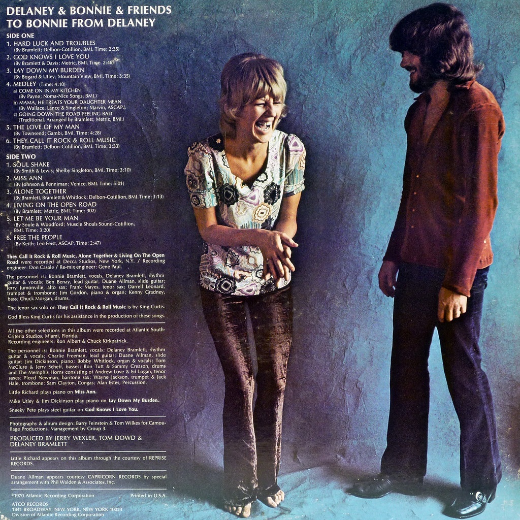 Eight Miles Higher: Albums: DELANEY & BONNIE