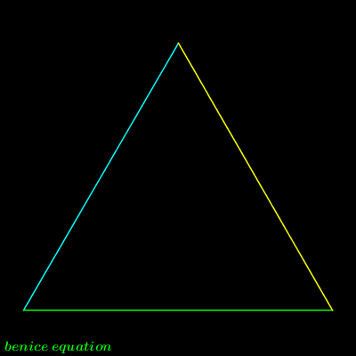 Fun math art (pictures) - benice equation: Nested Regular Polygons