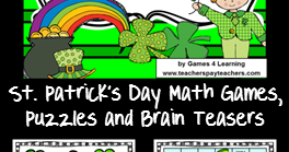 Fun Games 4 Learning: St. Patrick's Day Math Games and More