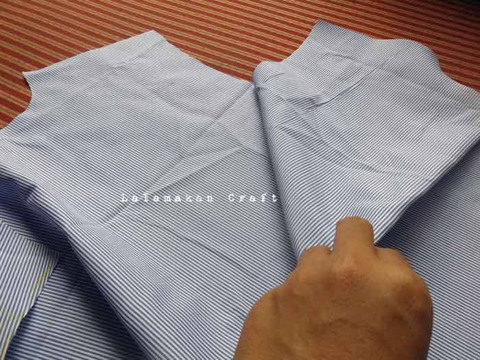 Creativity Tutorial: Cara Mengaplikasikan Pola Kertas di Atas Kain ...