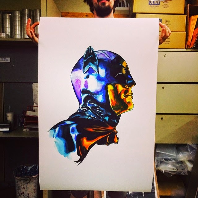 INSIDE THE ROCK POSTER FRAME BLOG: Tim Doyle Batman Dynamic Prints ...