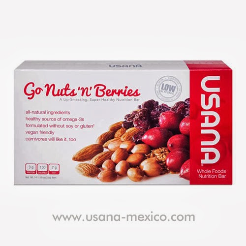 Usana Mexico : BARRA NUTRITIVA NUTS 'N' BERRIES