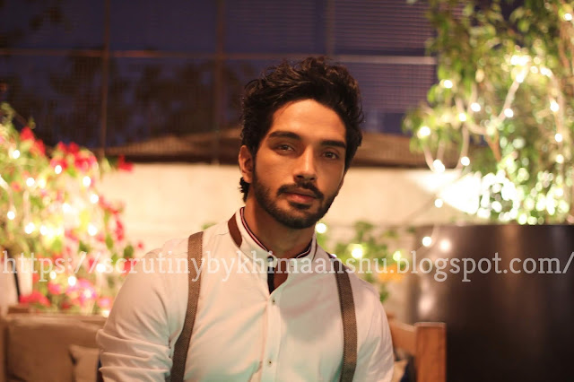 Scrutiny: Harsh Rajput celebrated his birthday with 'Nazar' co-stars.