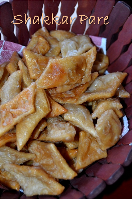 Vaniensamayalarai: Shakkar Pare / Shakkar para