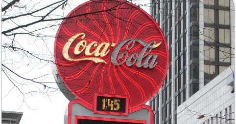 My Coca-Cola® Journey: Coca-Cola Neon Sign Five Points Atlanta