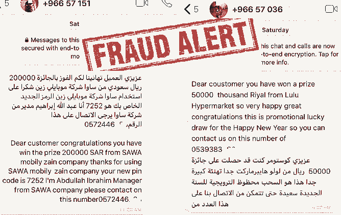 FRAUD LOTTERY PRIZES HUNTING FOR EXPATS