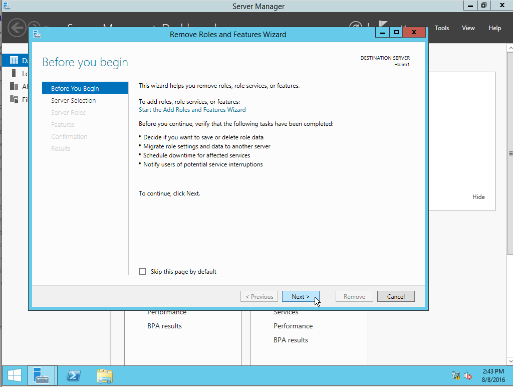 Mengubah Server GUI ke CORE pada Windows Server 2012 ~ Blog Abdul Halim