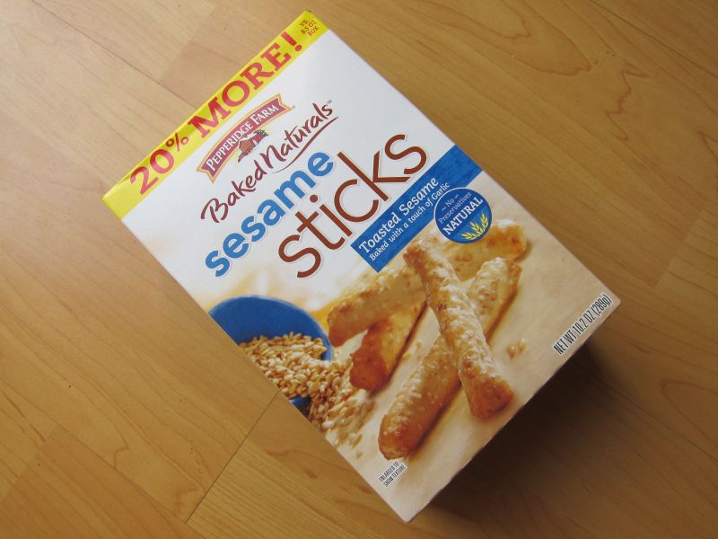 Review: Pepperidge Farm - Sesame Sticks