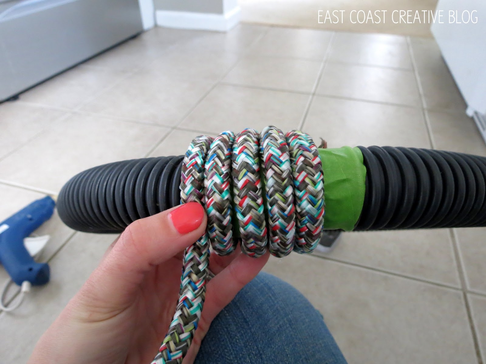 Nautical Rope Wreath {Tutorial} | East Coast Creative