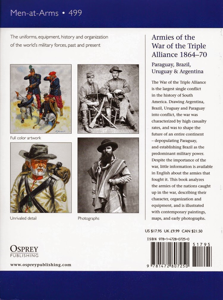 Wargaming Miscellany: Armies of the War of the Triple Alliance 1864-70