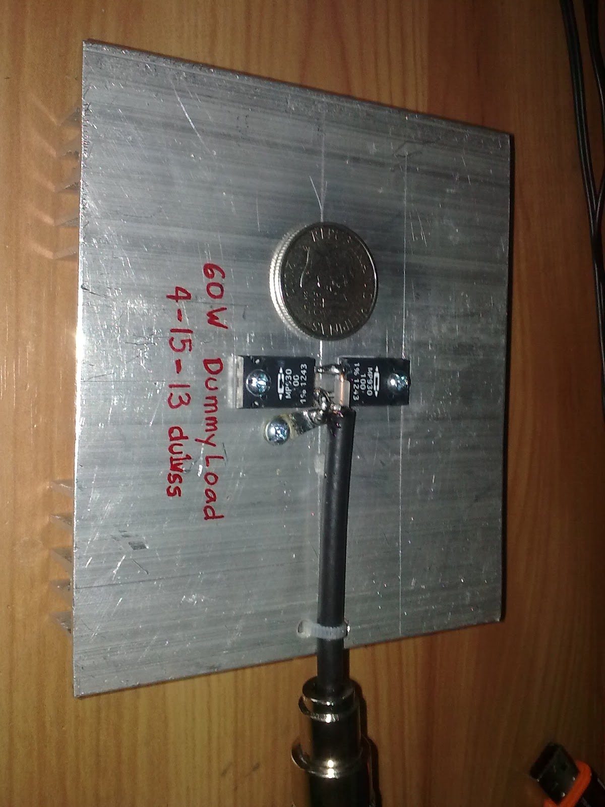 du1vss home brews: Home Brew 60W RF Dummy Load