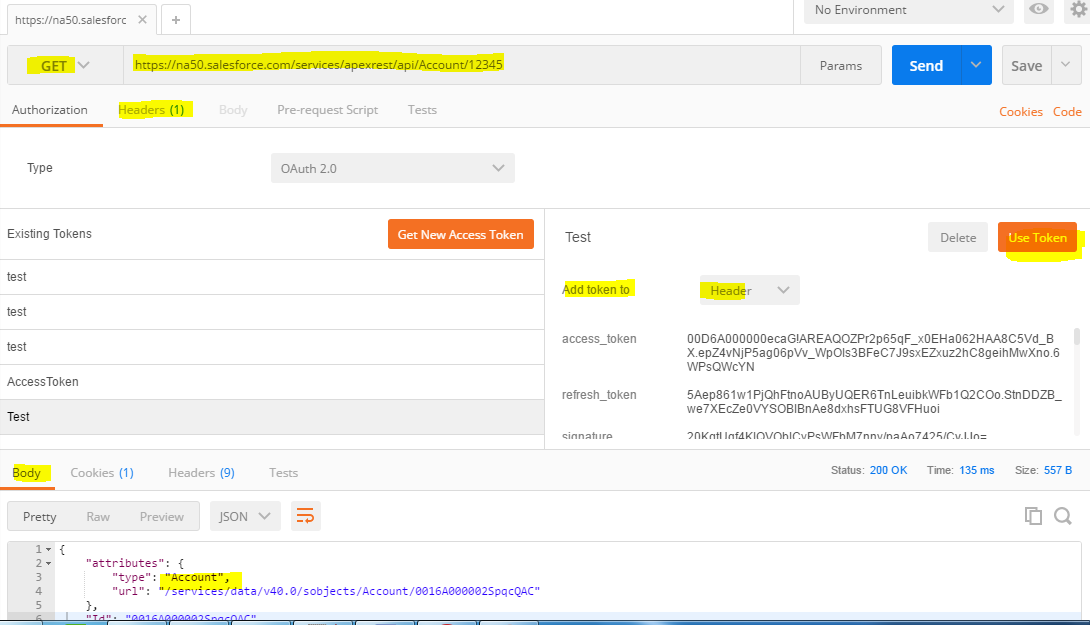Amit Salesforce Salesforce Tutorial Test Salesforce Api By Postman Rest Client Postman And