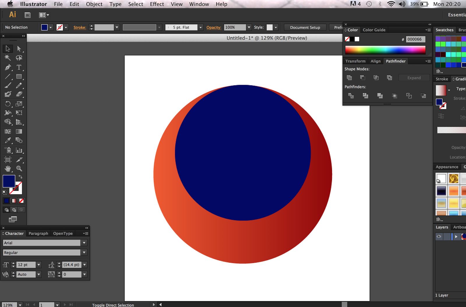 Illustrator & Photoshop Tutorials: Adding a Glossy Look to Your Logo ...