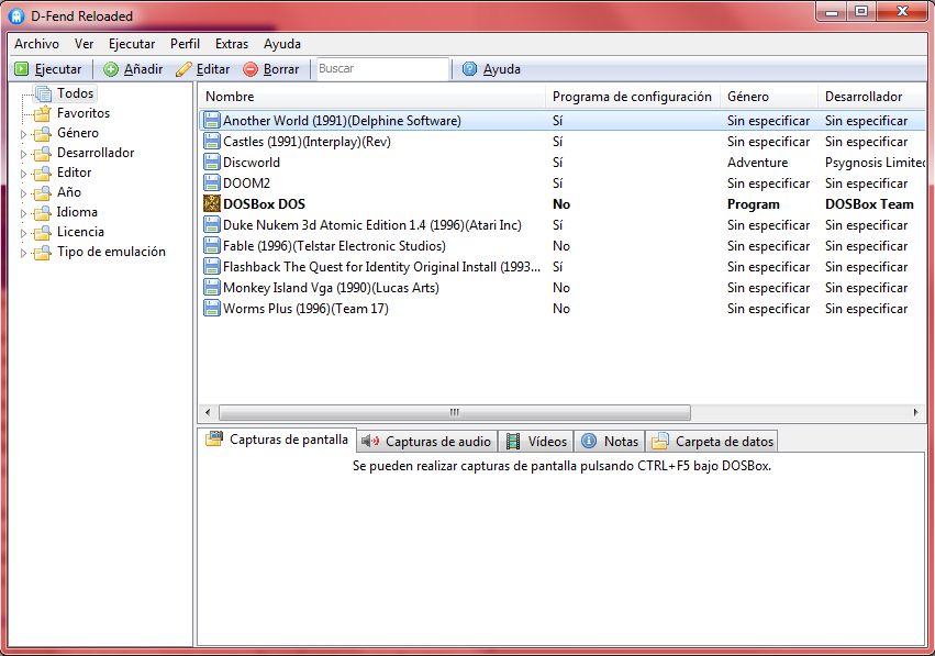 La Navaja Afilada: DOSBox y D-Fend Reloaded emulando MS-DOS para ...