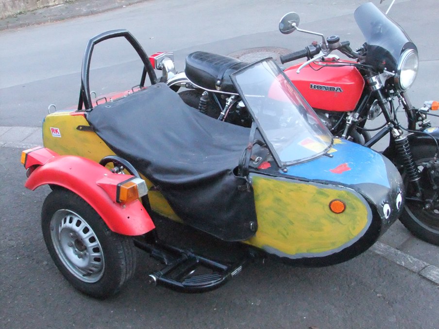MyHondaCB750Four: HONDA CB 750 FOUR K1 Sidecar/ Gespann