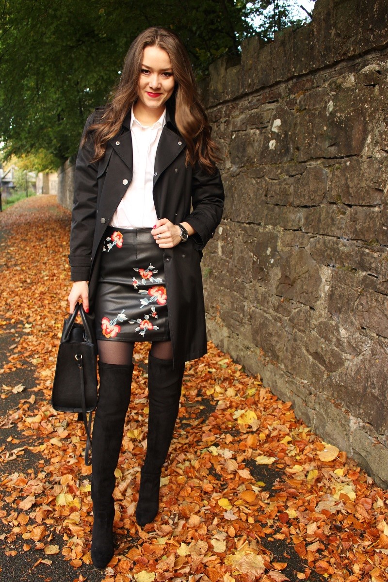 OOTD 21 :: Fall Outfit : How I Style Over-knee Boots - Sinnamona