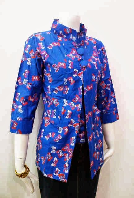 Baru 25+ Baju Batik Biru