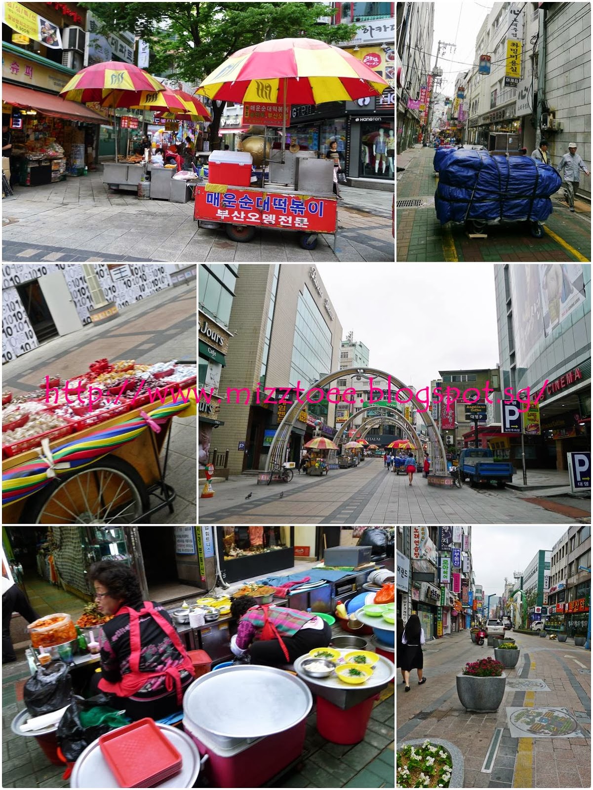 Fun Fun Fun: Korea Busan free and easy : Biff (piff) square and NAmpodong street