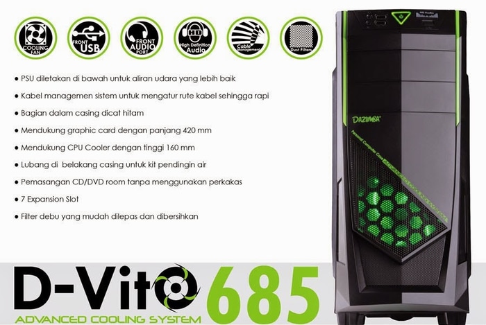6 Pilihan Casing PC Gaming Terbaik Harga Murah 2018 - Jelasterbaik