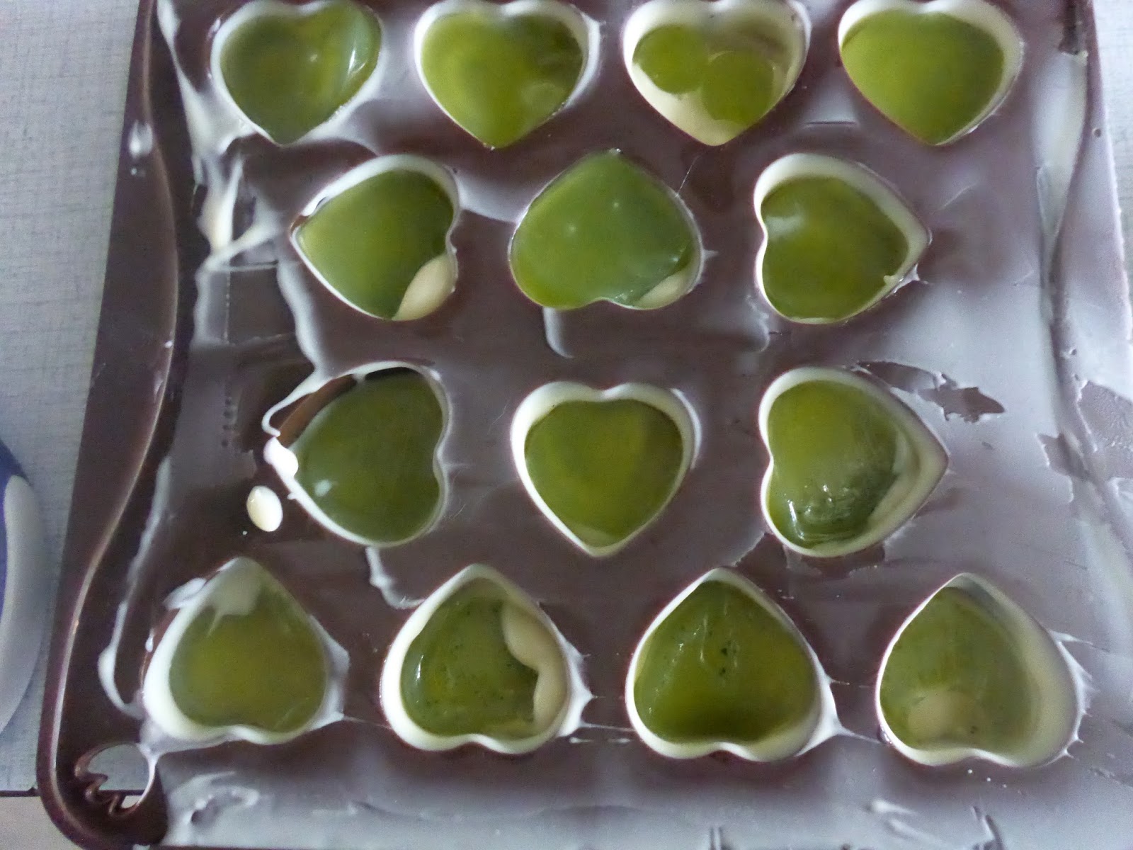 Mojito chocolates