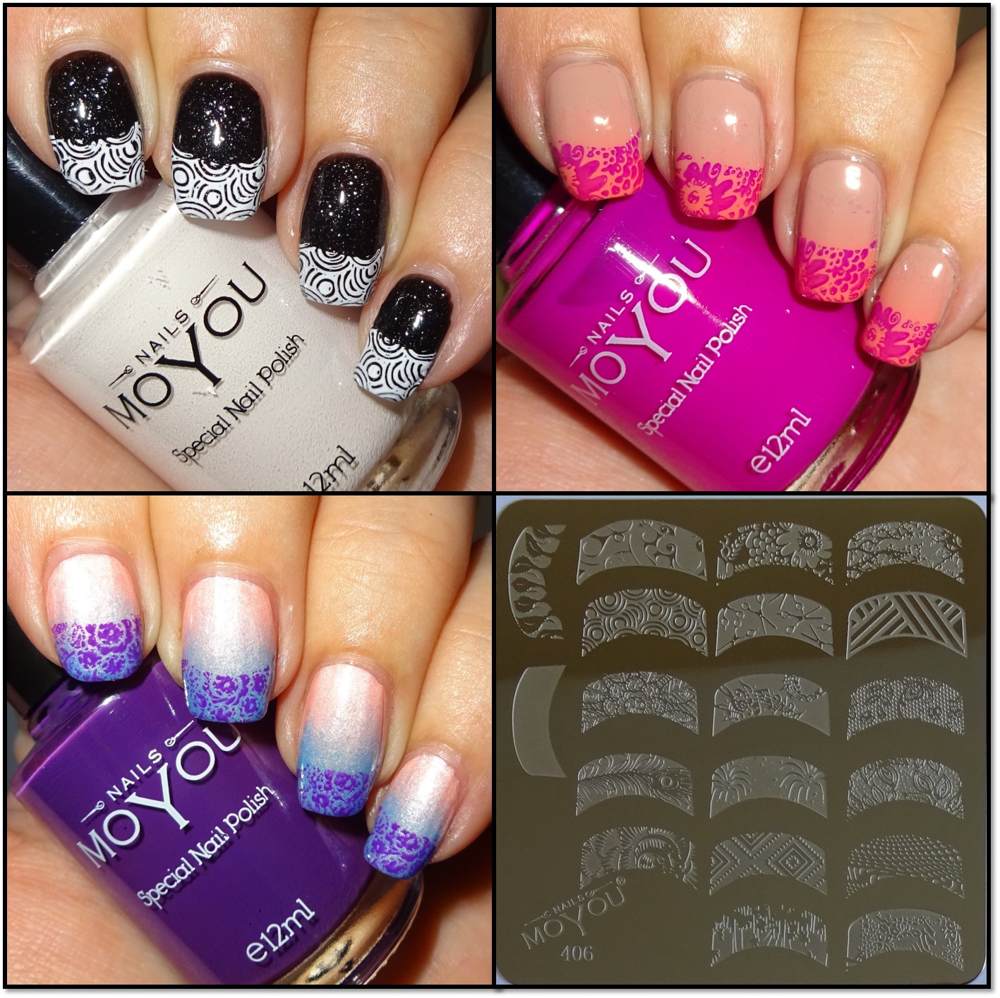 Wendy's Delights: MoYou Nails Plate 406 - Vintage