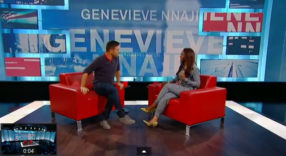 Genevieve Nnaji on Canadian talk show George Stroumboulopoulos Tonight