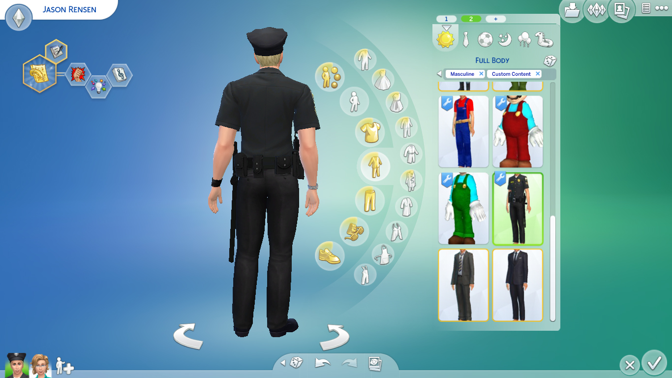 Standart Police Uniform ~ Cepzid Sims