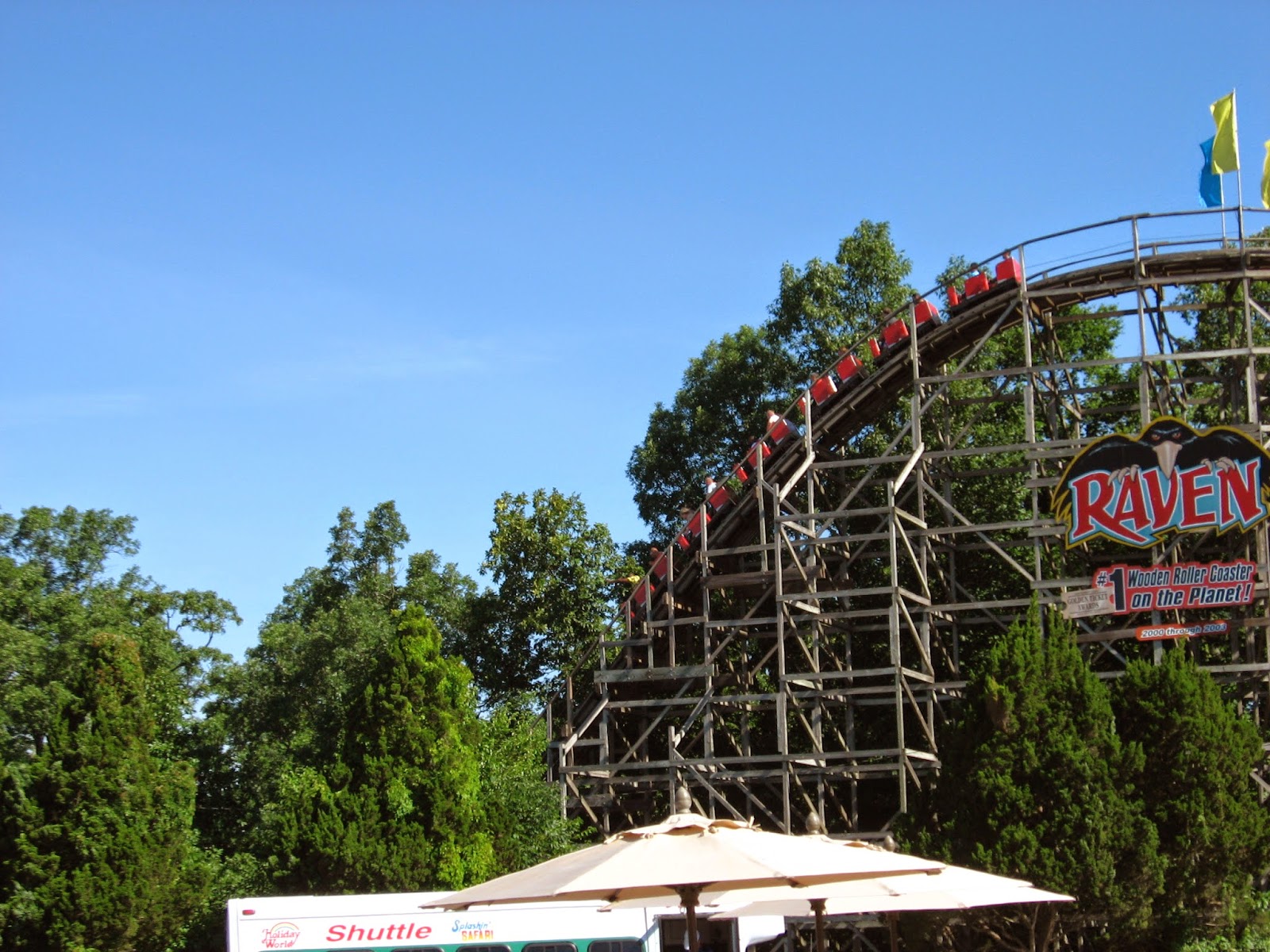 The Raven Roller Coaster Layout