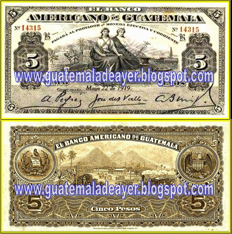 Historia de la Ciudad de Guatemala: Historia de los Primeros Bancos de ...