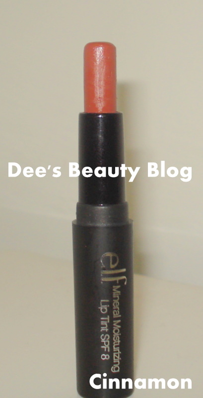 Dee's Beauty Blog: Review & Swatches - ELF Mosturizing Lip Tint SPF 8