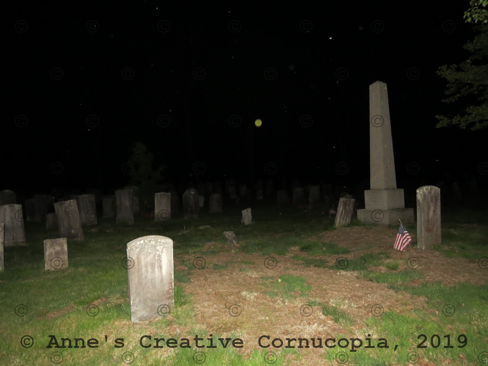 Anne's Creative Cornucopia: "Union Cemetery Orbs" - Photograph