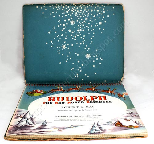 collectini: Vintage Rudolph the Red-Nosed Reindeer Book 1939