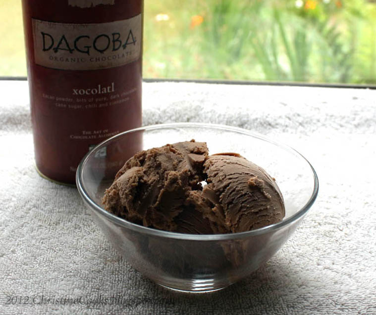 Christine Cooks: Spicy Chocolate Ice Cream With or Without Bourbon