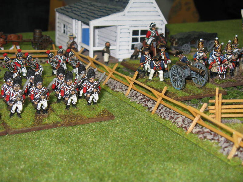 Dispatches from the Mess: AWI Black Powder game at the Redoubt