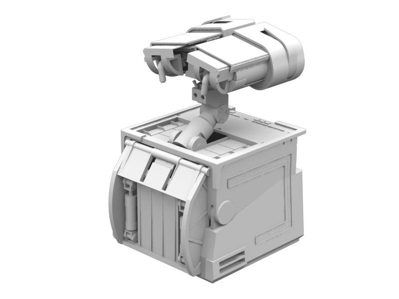 My Adventures With WALL-E: Basic Body Completed!