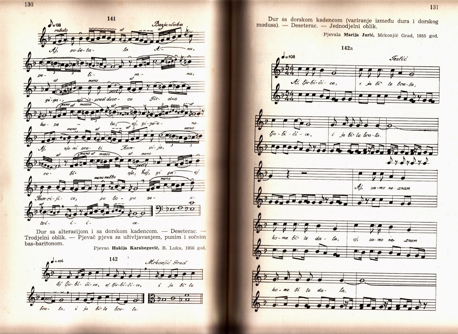 SEVDALINKE: Notni zapisi sevdalinki (IV dio). Vlado Milošević: Bosanske ...