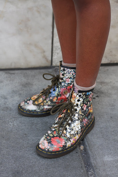 Floral Doc Martens | it's my darlin'