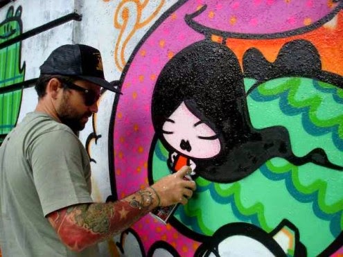 Arte na Rua: O Grafite no Rio de Janeiro - Flesh Beck Crew