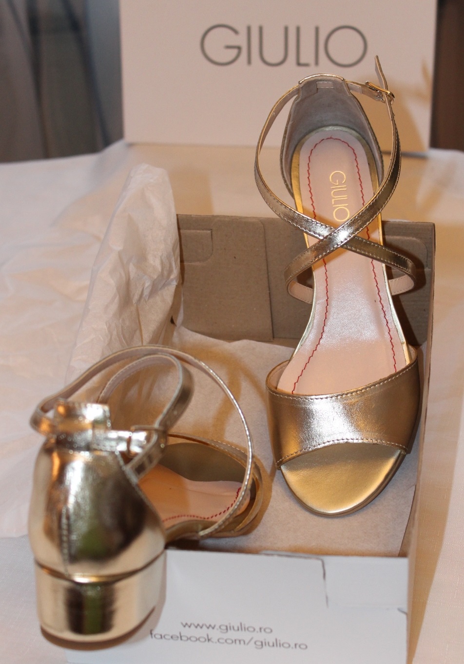 Sandale de piele de la Giulio. Review - Pulbere de stele