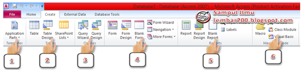 Fungsi Ribbon Di Microsoft Access - Sampul Ilmu