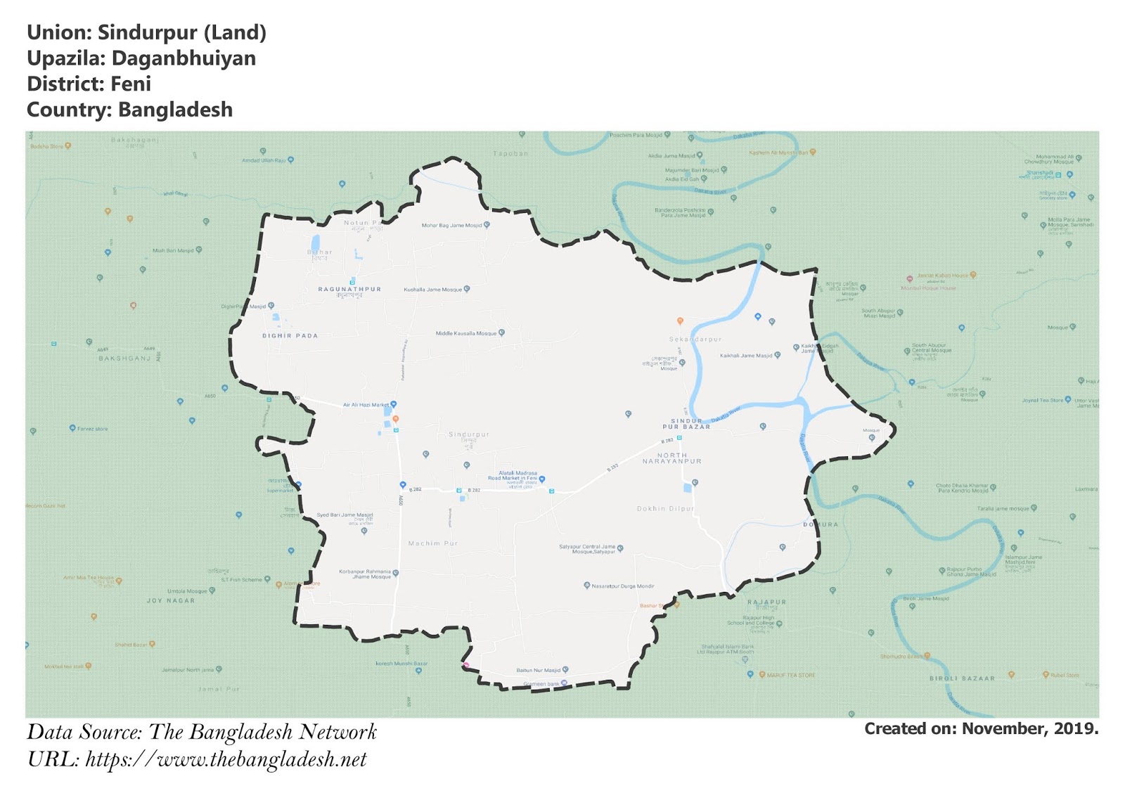 Sindurpur Union, Feni