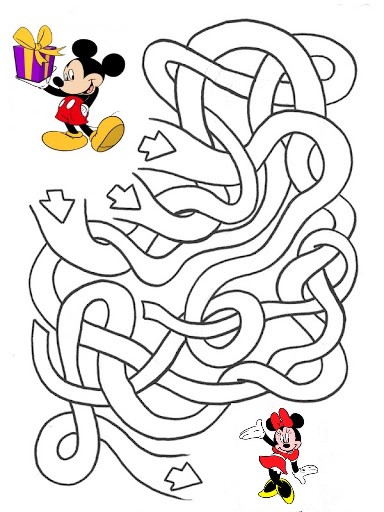 EL RINCÓN DE LOS PEQUES: Fichas de laberintos para colorear